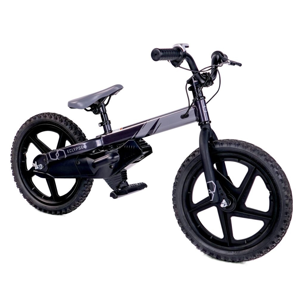 Eclypse Astra 16 Electric Balance Bike - Grey | Eclypse Bicycle